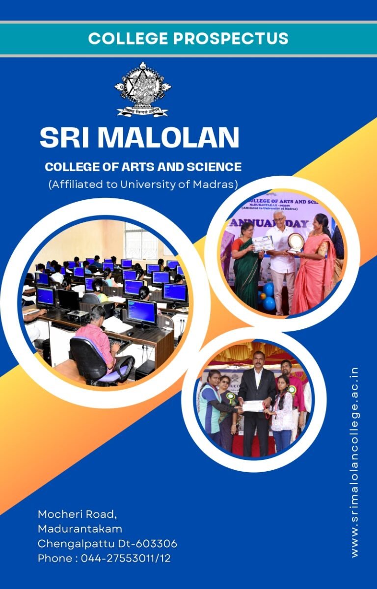 Prospectus – SRI MALOLAN COLLEGE OF ARTS AND SCIENCE – (Affiliated to ...